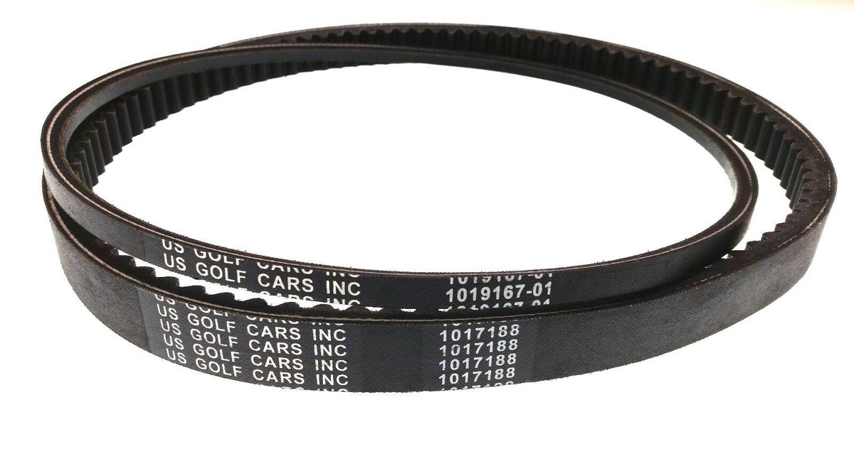 Club Car Utility Drive Belt and Starter Belt Kit Heavy Duty 1017188 ...